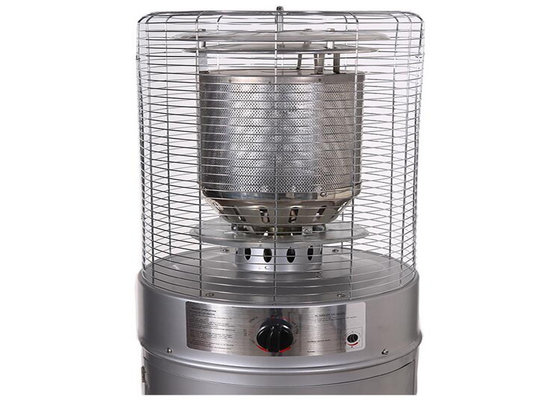 Outdoor free standing Stainless Steel Silver Gas Small Propane Patio Heater