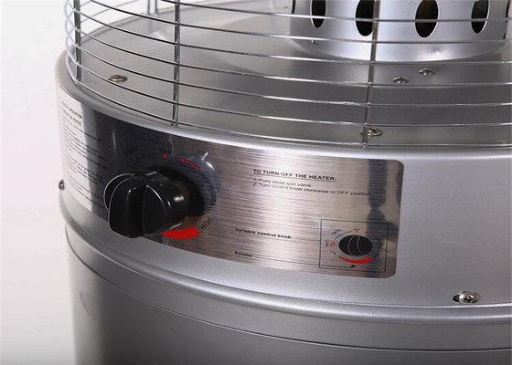 Outdoor free standing Silver Stainless Steel Propane Patio Heater