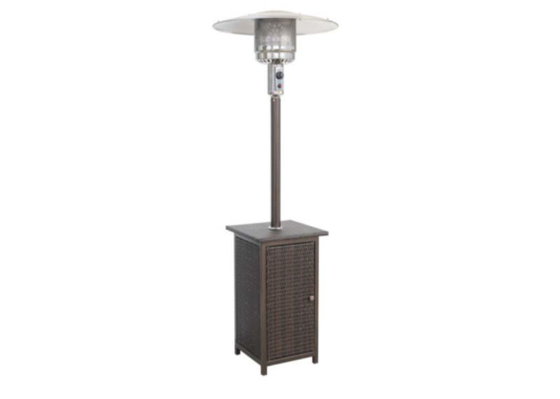Outdoor Silver Flexible Propane Gas Electric outdoor propane porch heater