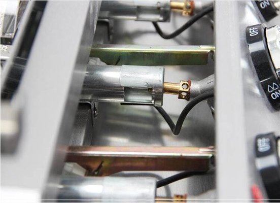 Factory Price Smokeless Barbecue  2 pcs burner Gas CStainless Steel BBQ Grill Ceramic Infrared Burner