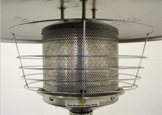 Outdoor Silver Flexible Propane Gas Electric outdoor natural gas patio heater
