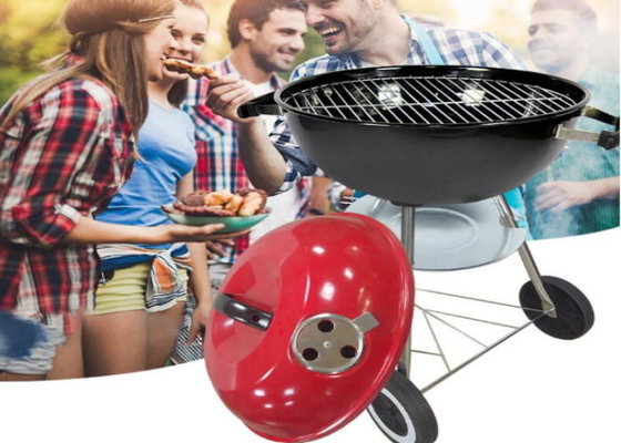 Factory Price Outdoor Charcoal Enamel Stew Barbecue Grill Bbq Cooking Grill