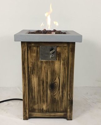 Factory price garden real flame LPG NPG propane outdoor ggas fireplace direct vent fire pit bowls