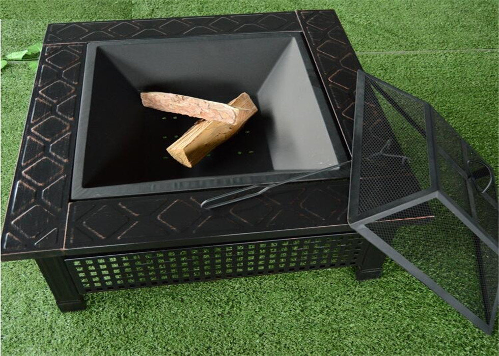 Villa country yard  34 inch  Outdoor Patio Grill Portable Fire Bowl BBQ