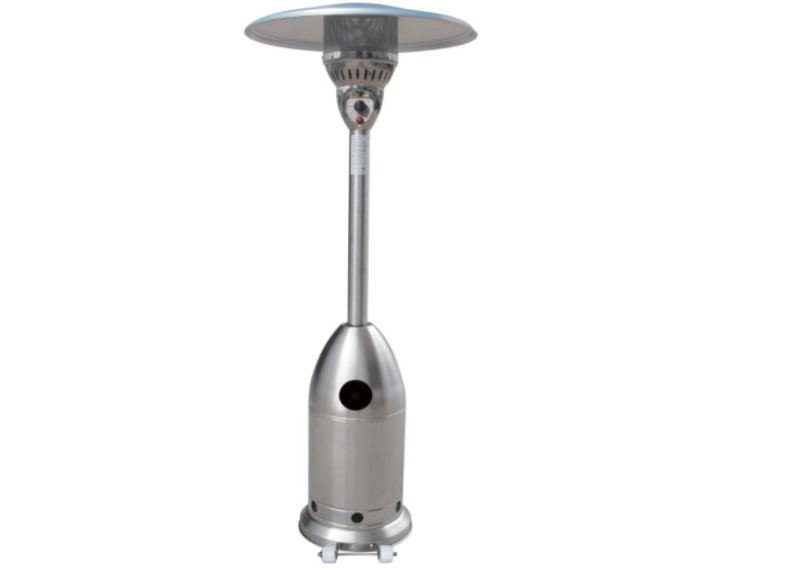 Outdoor Silver Flexible Propane Gas Electric decorative propane patio heaters