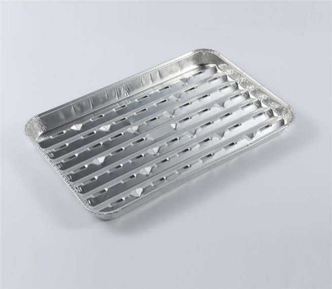 Aluminum Foil Trays Disposable Roasting takeaway Oven Baking Party Brand New BBQ aluminum foil lunch box