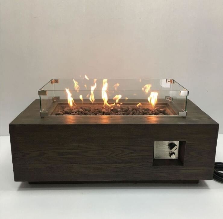 Factory price  home decoration real flame LPG NPG propane outdoor gas fireplace fire pit