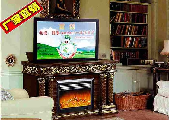 El marco falso decorativo que calienta las chimeneas eléctricas TV coloca la situación libre