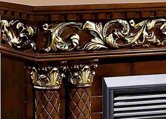 El marco falso decorativo que calienta las chimeneas eléctricas TV coloca la situación libre