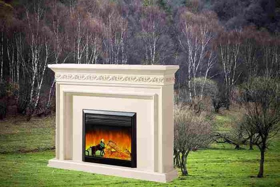 Chimenea eléctrica libre del Europeo-Estilo, calentadores falsos de la chimenea