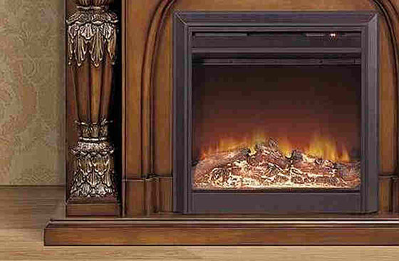 Chimeneas europeas de madera sólida de la sala de recepción de lujo libres