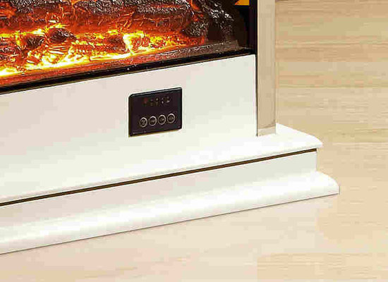 Unique Classical Decorative Fire Wall Mounted Electric Fireplace With Remote Control