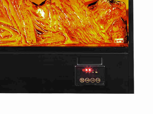 別荘のホテルの贅沢の装飾のための屋内リモート・コントロール引込められた壁に取り付けられた電気暖炉