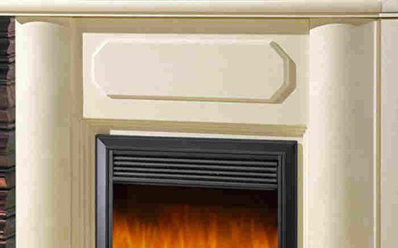 LED Decorative Flame House Imitation Marble Fireplace European Style