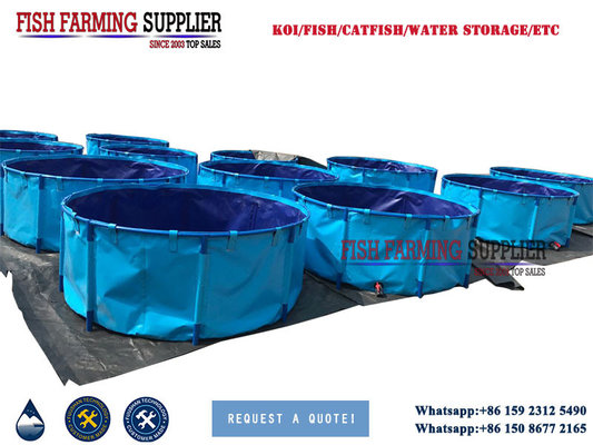 China Plastic Aquaculture Round Fish Farming Tanks Manufacturer
