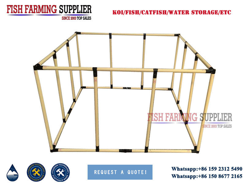 New Design Products Portable Flexible Cube Structure Fish Bowl With Covering