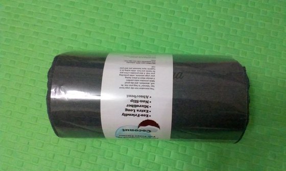 pvc flower dots anti slip towel