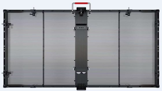 Indoor Outdoor Transparent LED Screen / Transparent LED Curtain Display