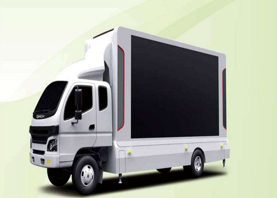 4mm Tv Mobile Truck LED Display / Mobile Digital Billboard Advertising