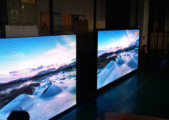 2.5mm Indoor Full Color LED Display / 160000 Pixels LED Video Wall Screen