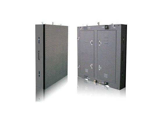 Outdoor Led Display Cabinet Waterproof Sealed Iron P8 1920Hz Refresh Rate