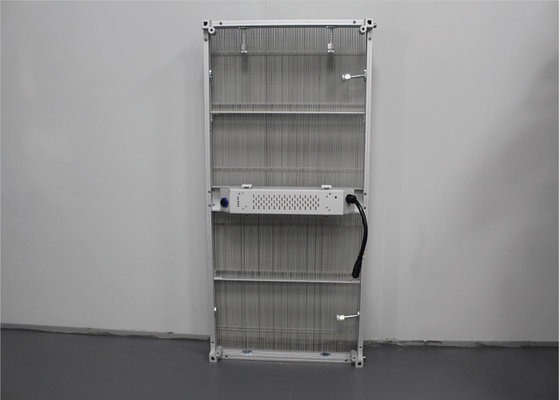 Side Lighting See Through LED Screens In Luxury Store Good  Transparency