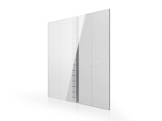Acrylic Glass Window Led Display Transparent Screen 500*500 Cabinet Size