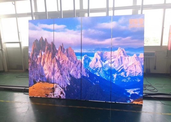 3mm Led Lighted Posters Bracket Standing Installation In Store PC Control