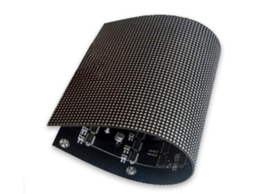 Indoor Full Color P3 Flexible LED Module 80*40 Innovative Shape Customized