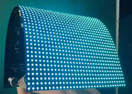 Flexible P2 Led Module For Curved Screen Like Wave Shape Installation