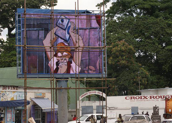 IP65 waterproof full color led display P16mm outdoor led screen for outdoor advertising