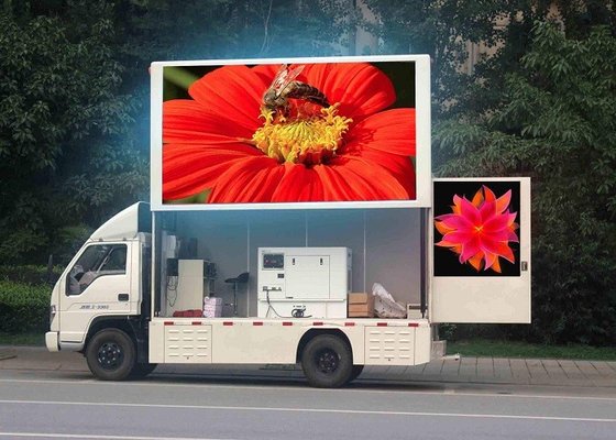 P4 Mobile Truck LED Display / LED Mobile Digital Advertising Sign Trailer