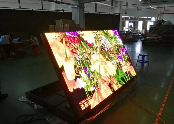Full Color Mobile Truck LED Display / IP 65 Trailer Mounted LED Screen