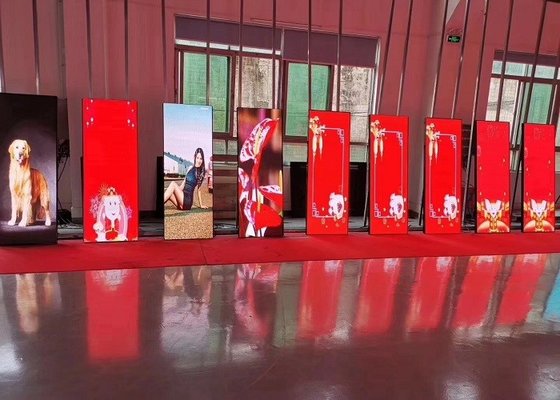 IP65 P4 Led Poster Light Box Ultra Thin Light Weight Outdoor Advertising