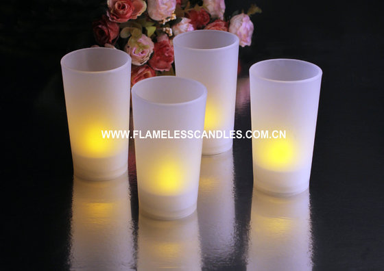 LED Artificial Candle Light Flickering Flameless Votive Candles with Battery Powered for sale