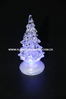 China Flameless LED Christmas Candles Color Changing Battery Operated Christmas Tree Candle Lights distributor