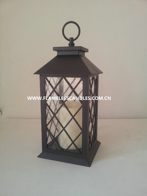 China Battery Operated Flameless Candle Lanterns / Hanging Candle Lanterns Antique Design distributor