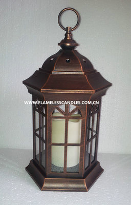 Home Decoration Flameless LED Candle Lantern / Decorative Lanterns with Battery for sale