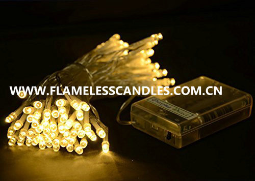 China Party or Christmas Decoration LED Battery Operated String Lights Outdoor Indoor Use distributor