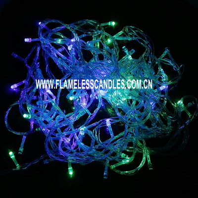 100 LED Multi Color Connectable String Lights for sale