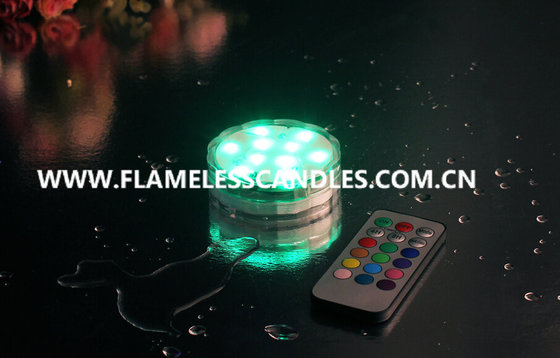 cheap  Waterproof LED Tea Lights Candle / LED Submersible Tealight for Wedding Decoration Lighting