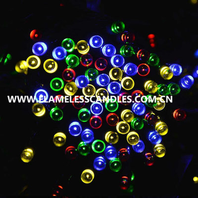 cheap  1.5m Solar Powered LED Battery Operated Outdoor String Lights for Birthday / Party / Event