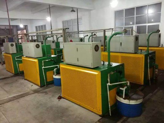China Intermediate Copper Wire Drawing Machine With Annealer , CE ISO supplier