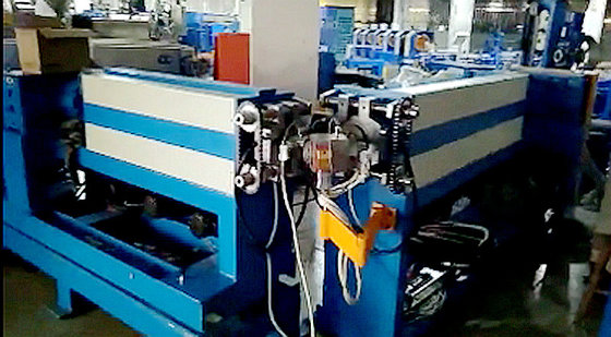 China 70+40 Jacket Sheat Extrusion Line , Low Noise Wire Making Machine For Power Cord supplier