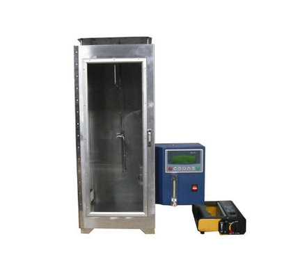 China ASTM D6413-99 Vertical Flammability Chamber / Combustion Performance Tester With Steel White Color supplier