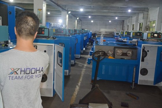China Small Copper Drawing Machine , Continuous Annealing Wire Drawing Equipment supplier