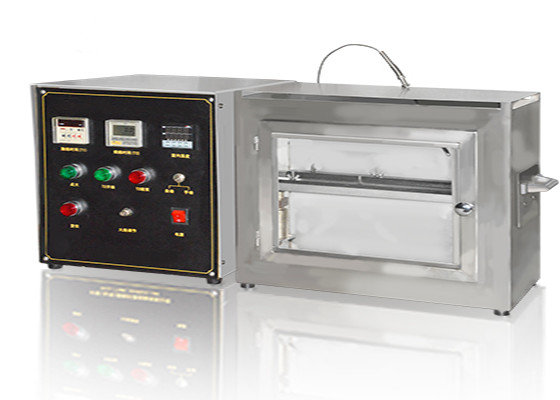 Vehicle Decoration Horizontal Flammability Tester , DIN7520 Electronic Combustion Analyzer supplier