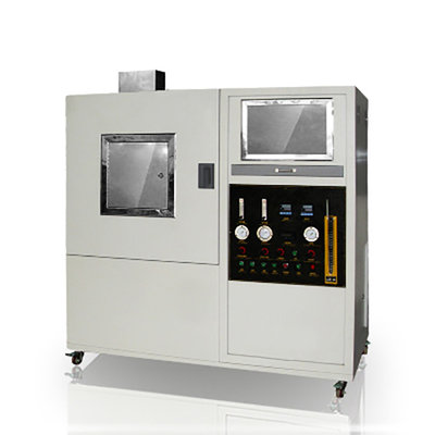 Solid Material Flammability Test For Plastics Smoke Density Meter 1 ~ 100cm3 / Min supplier