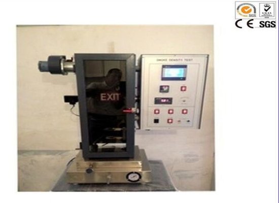 Micro Computer Plastic Vertical Burn Test , ASTM D 2843 Smoke Testing Equipment supplier