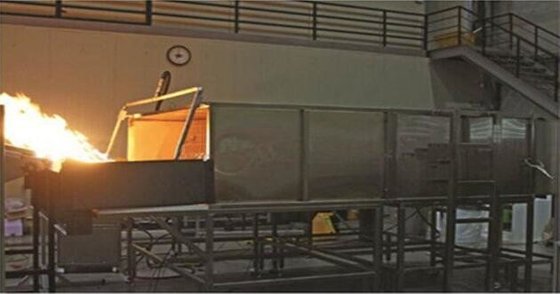 UL 1730 ASTM E108 Fire Resistance Test Solar Cell Spread Of Flame Burning supplier